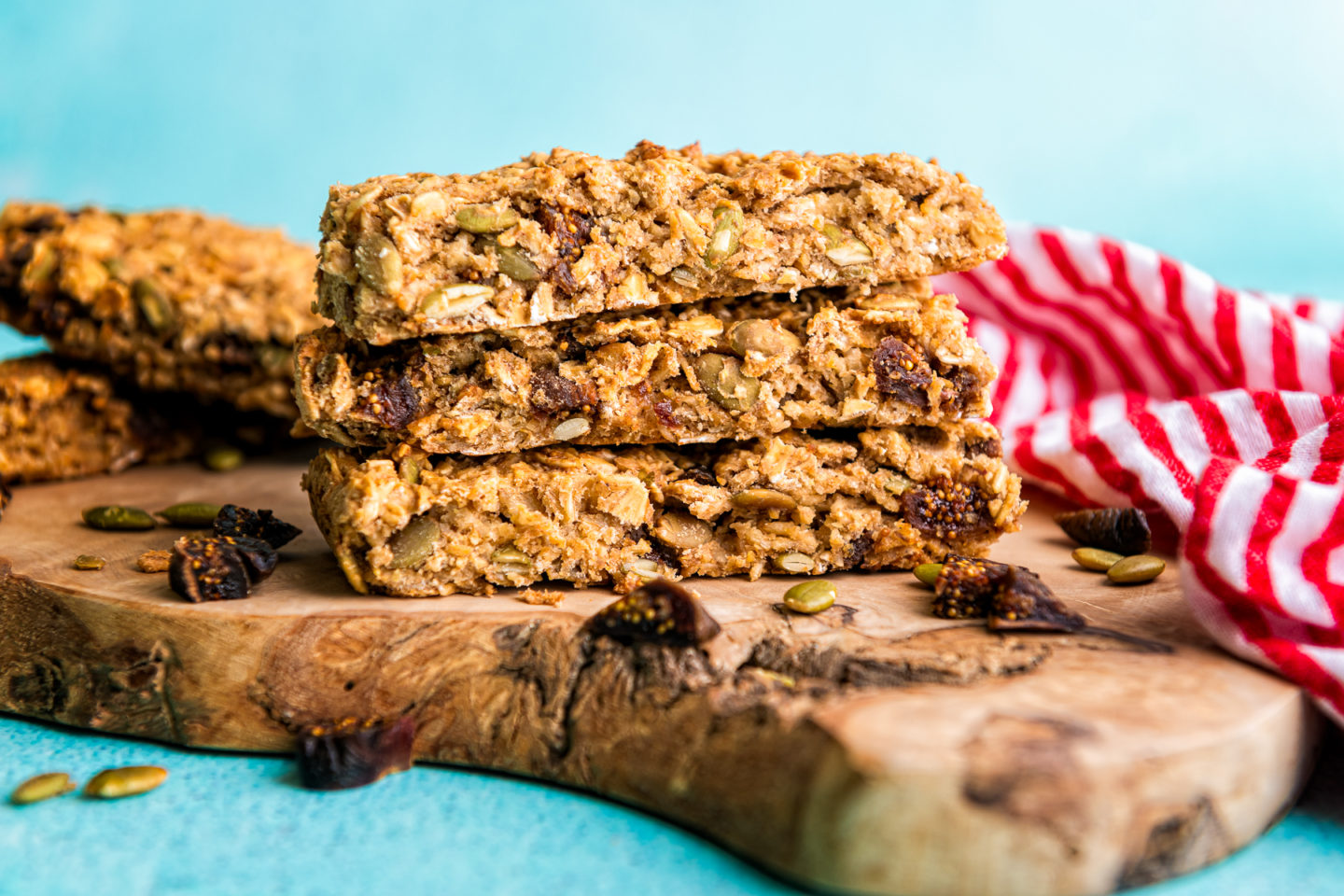 Maple Fig Oat Bars | Dairy Free, Gluten Free, Nut Free - Coffee Table Eats