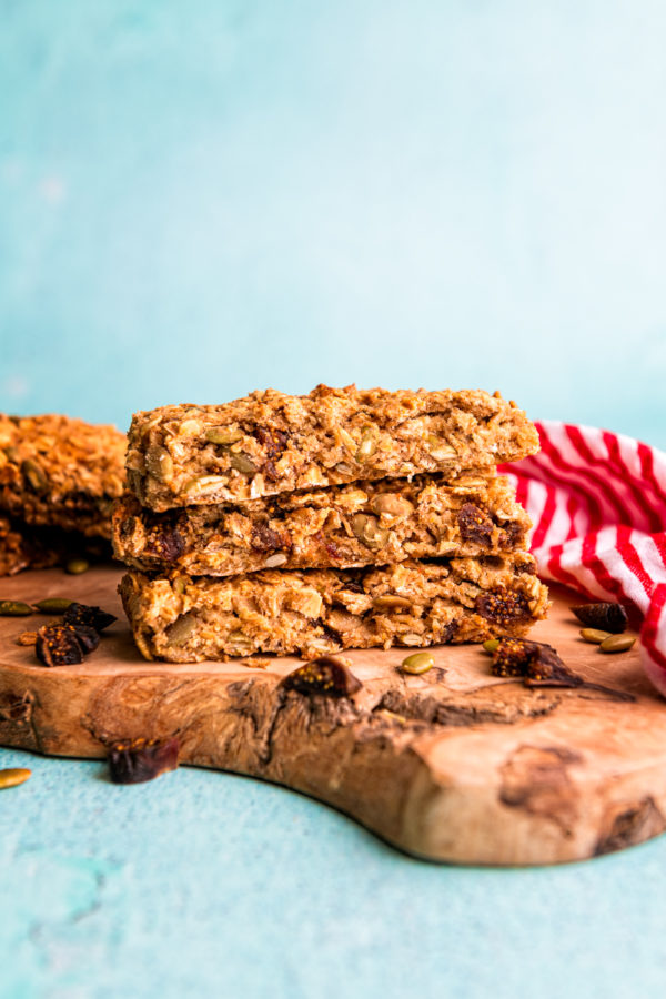 Maple Fig Oat Bars | Dairy Free, Gluten Free, Nut Free - Coffee Table Eats
